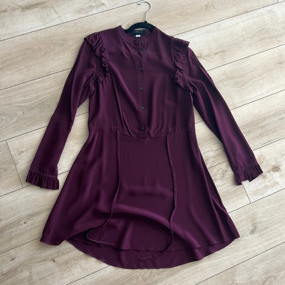 All Saints | Dresses | All Saints Silk Dress | Poshmark